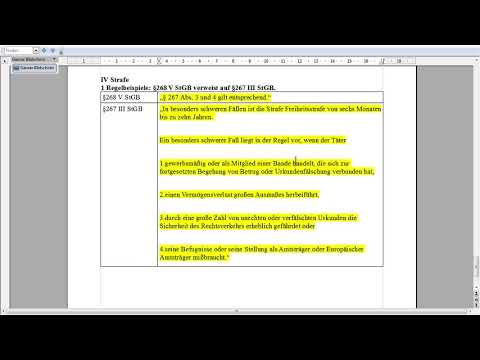 8 §268 I Nr 1 Var 1 StGB: Herstellen einer unechten technischen Aufzeichnung & Fahrtenschreiberfall