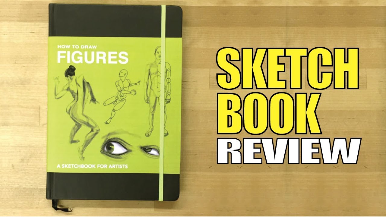 How to draw FIGURES sketchbook overview - Render Demo