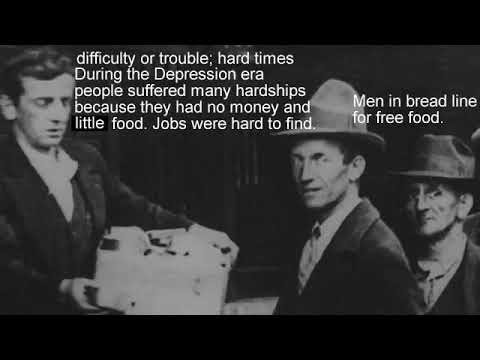 hardship meaning | Vocabulary for Kids | Children's Dictionary | Learn English Vocabulary