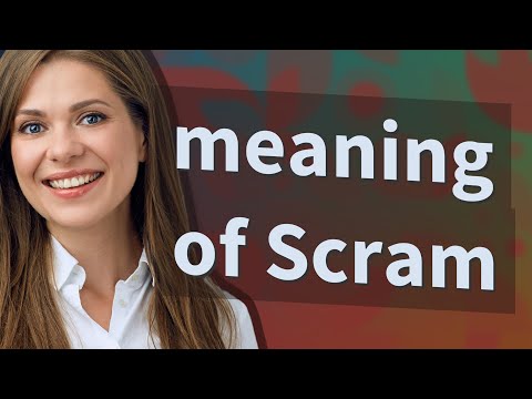 Scram | meaning of Scram