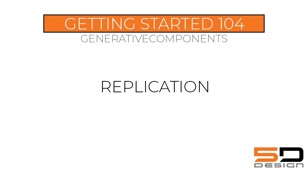 GenerativeComponents - Basics 04