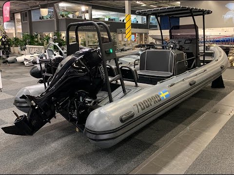 Greatwhite RIB700 Pro - 7 meters aluminium ribbåt med hypalon