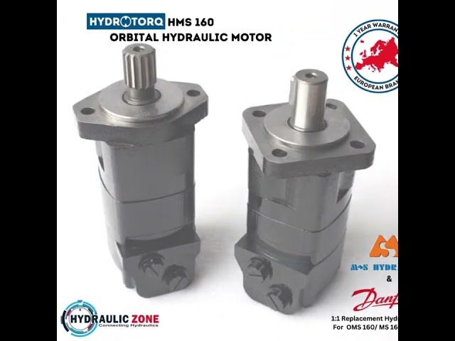 HydroTorq Hydraulic Motors - HMS 160 HydroTorq, Danfoss And M+S Replacement Hydraulic Motor, For ...