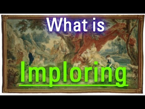 How Does Imploring Look? | What is Imploring? | How to Say Imploring in English?