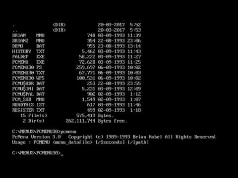Steam Community :: Video :: MS-DOS Menu Programs