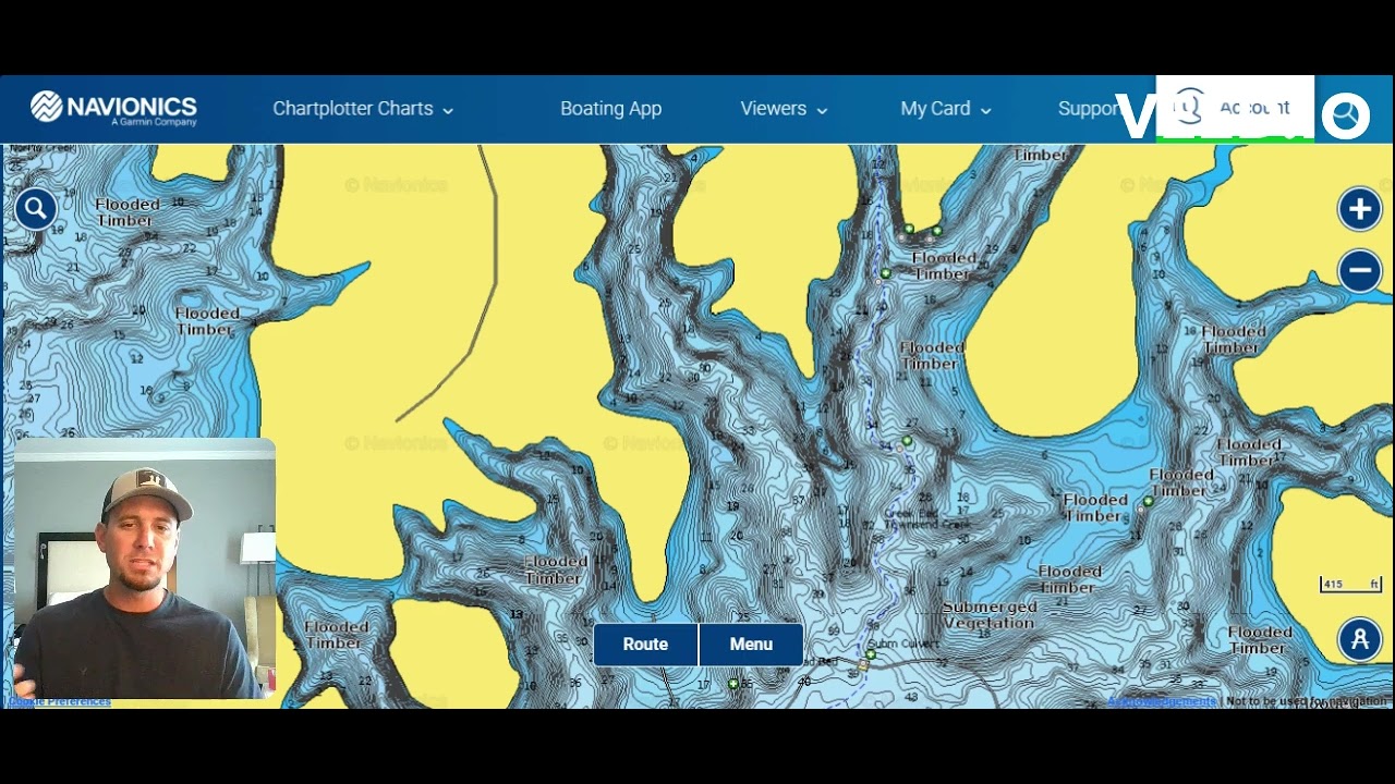Fishing4Dummies Sam Rayburn Weekly Map Breakdown for June 13th (Part 1)