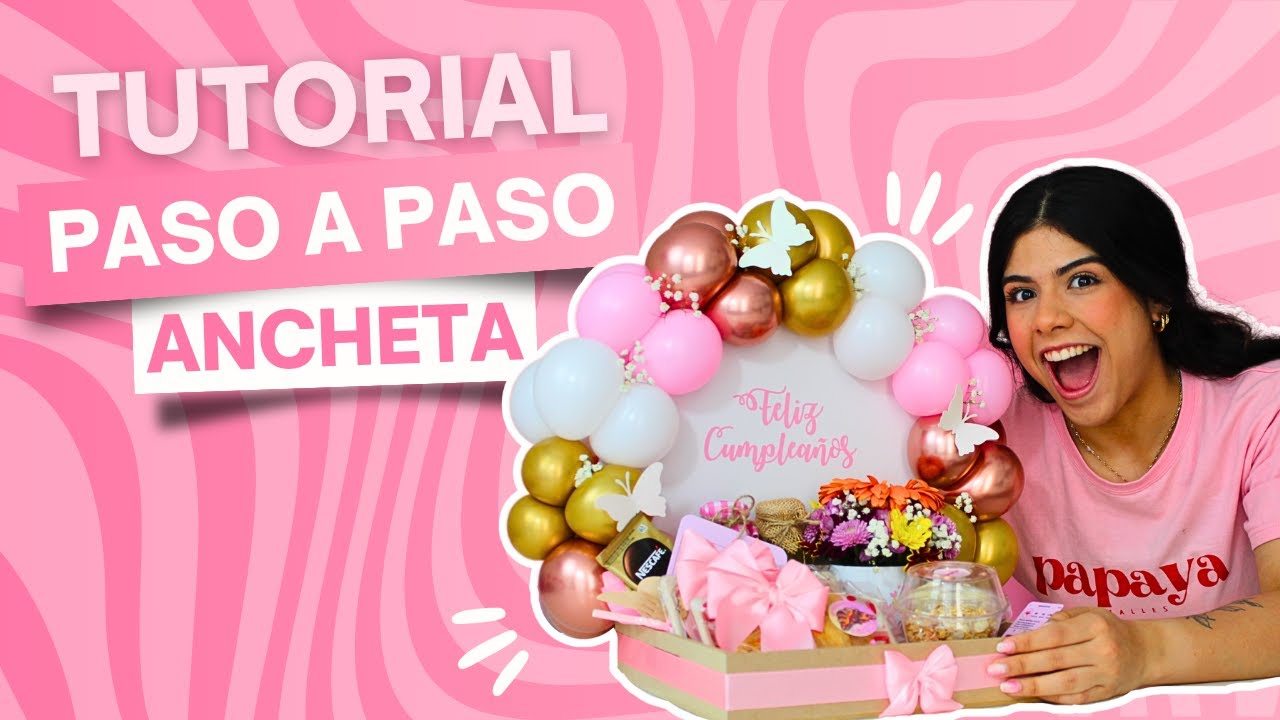 How to make a birthday basket for a woman