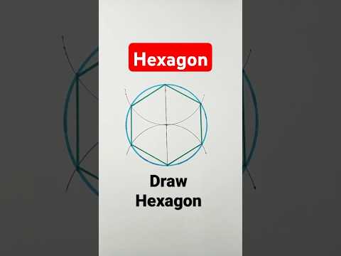 how to draw a hexagon