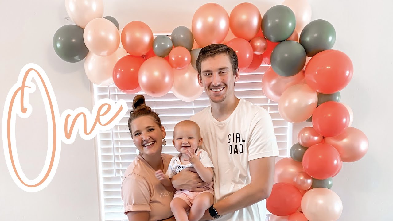 SWEET AS A PEACH FIRST BIRTHDAY PARTY! | My Baby is One! | Set Up, Decor and Party!