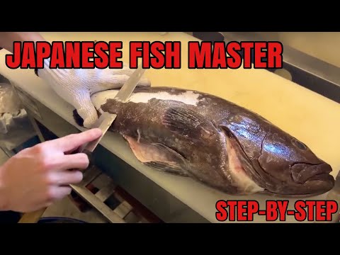 Master Japanese Fish Cutting | Step-by-Step Pro Filleting Techniques