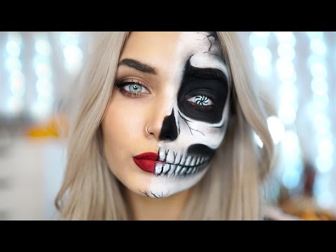 10 Skull and Skeleton Makeup Ideas 2019 - Last-Minute Halloween Beauty ...