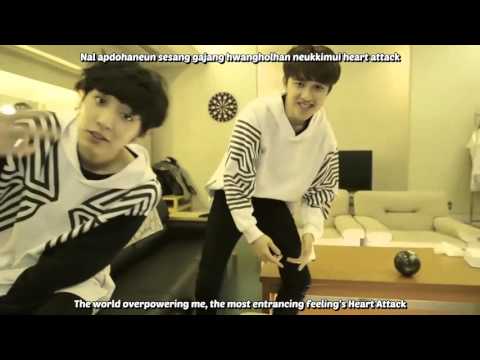 EXO - Heart Attack  [English subs + Romanization]