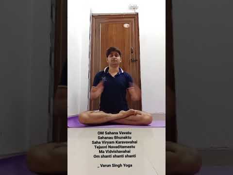 #Starting Prayer of Yoga #yogawithvarun