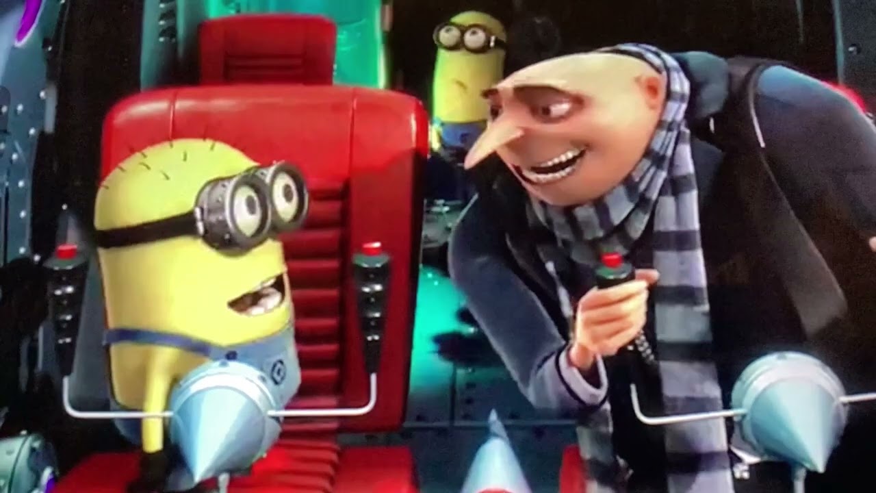 Despicable me Deleted scene Gru Win with vector ￼