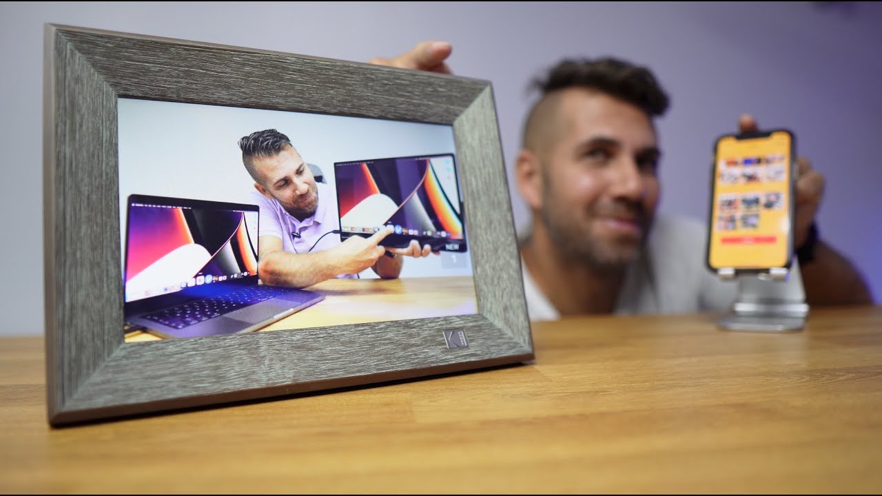 Moldura Digital com Wifi e Android | Prenda Gira e Simples