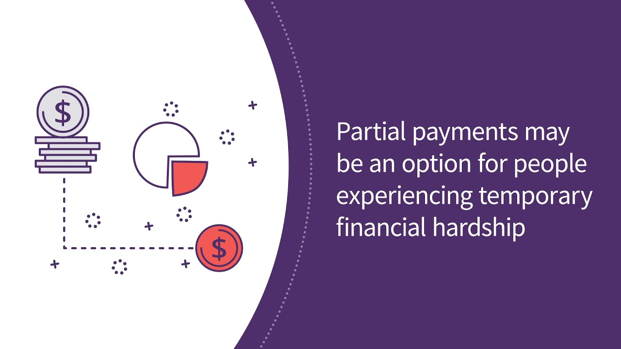 Are partial payments a good idea?
