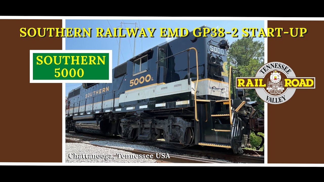 Southern Railway GP38-2 Start-up