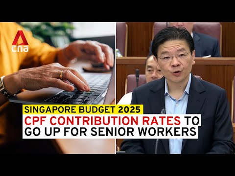 Budget 2025: CPF contribution rates for workers aged 55 to 65 to go up 1.5 percentage points in 2026