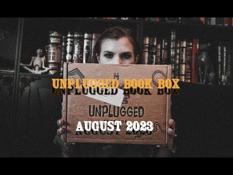 Unplugged Book Box Unboxing: Adult Box August 2023| Violet Prynne