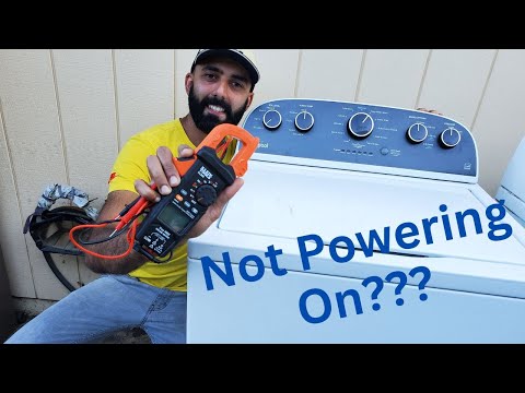 Diagnosing And Fixing A Whirlpool/Maytag Washer That Is Not Turning On!