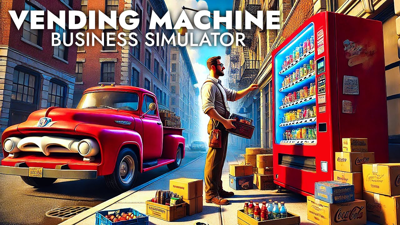 Run Your Own Vending Machine Business In This NEW Simulator...