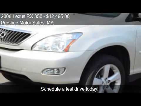 2008 Lexus RX 350 for sale in Malden, MA 02148 at the Presti