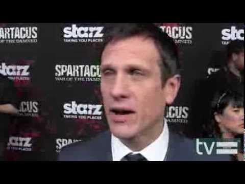 Simon Merrells ("Crassus") on Spartacus Season 3 (Starz)