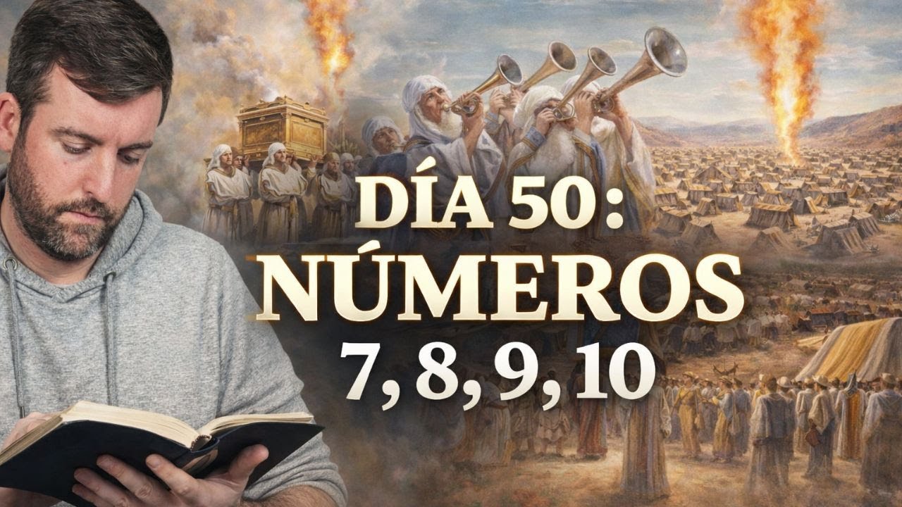 DAY 50 - Numbers 7, 8, 9, 10 / The Bible in 1 Year / Juan Manuel Vaz