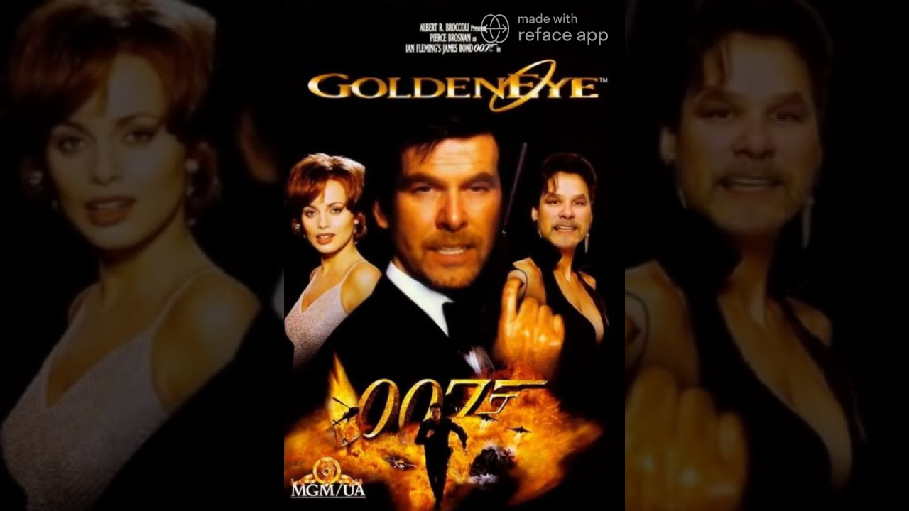 Goldeneye movie Singing poster Marty Lewis video 2021