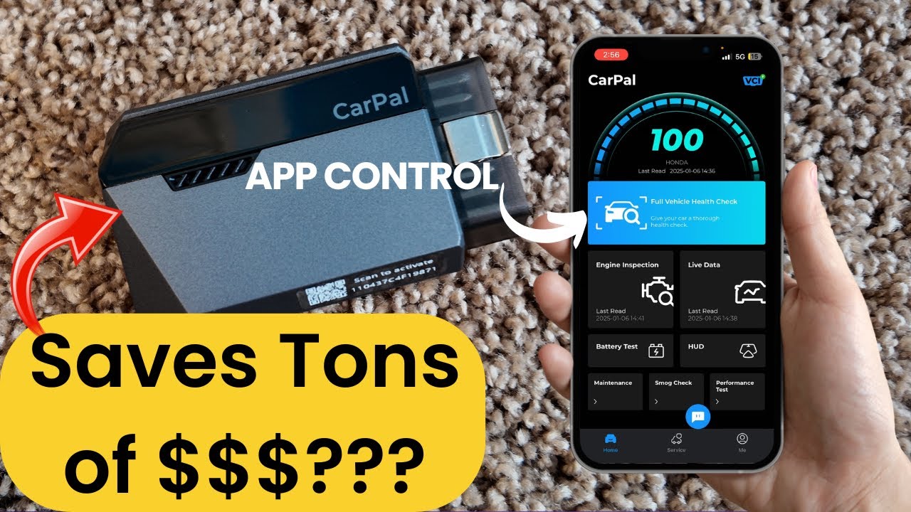 Save $$$ on Car Repairs? TOPDON CarPal OBD2 Scanner Review
