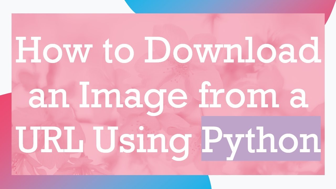 How to Download an Image from a URL Using Python