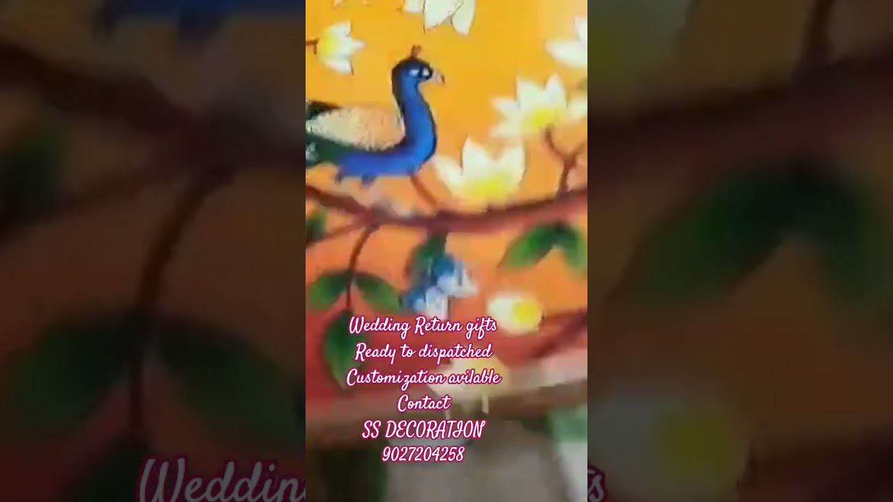 customized return gifts metal tray metal urli metal dry fruits boxes box many more #trending #viral.