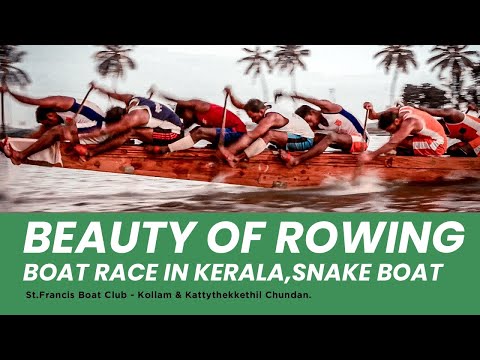 The beauty of rowing boat race in kerala snake boat | group ntbr