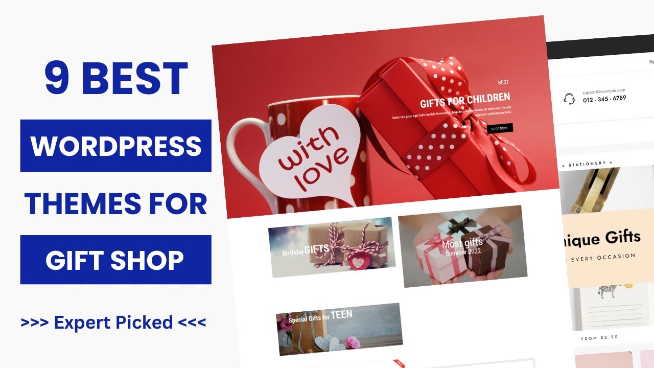 9 Best Gift Shop WordPress Themes 2025 | WordPress Themes for Gift Stores