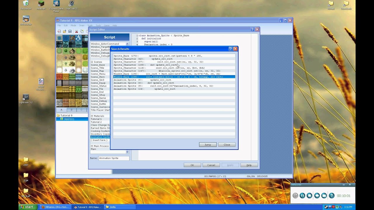 Ruby Tutorial 9 - Animation System