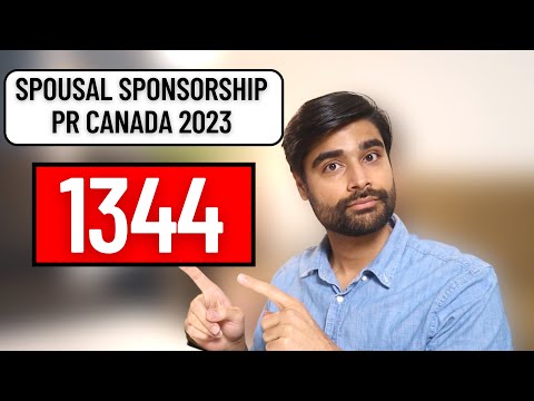1344 | Form Overview and Updates as of 2023 | Spousal Sponsorship | PR Canada