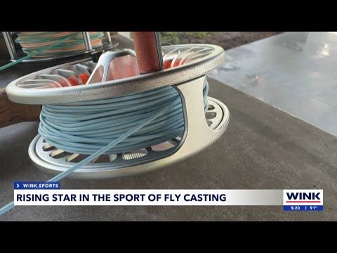 13-year-old fly fishing phenom competes in fly casting