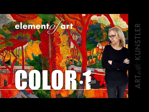 Color as an Element of Art. Part 1. Color, spectrum, and color wheel.