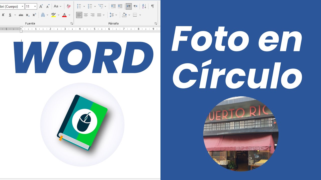 WORD: How to put a photo in a circle in Word?