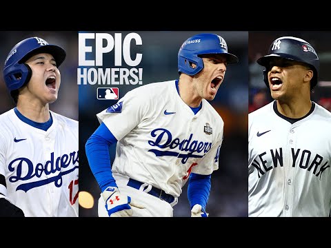 The MOST EPIC home runs of the 2024 season! (Ft. Ohtani, Freddie, Judge, Soto, Big Christmas & MORE)