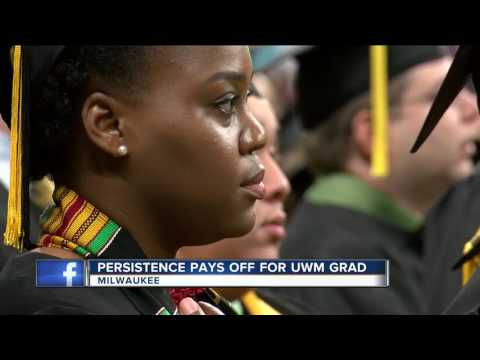 Persistence pays off for UWM grad