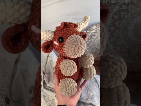 Highland Cow ๐ฎ pattern by CrochetGrove ๐