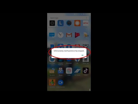 Unfortunately, UserExperience has stopped 100%Fixed.
