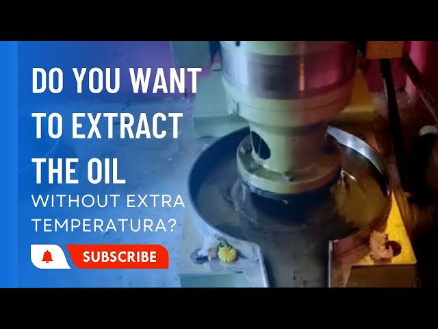 Sunflower Oil Press Machine - Rotary Sesame Oil Extraction Machine ...
