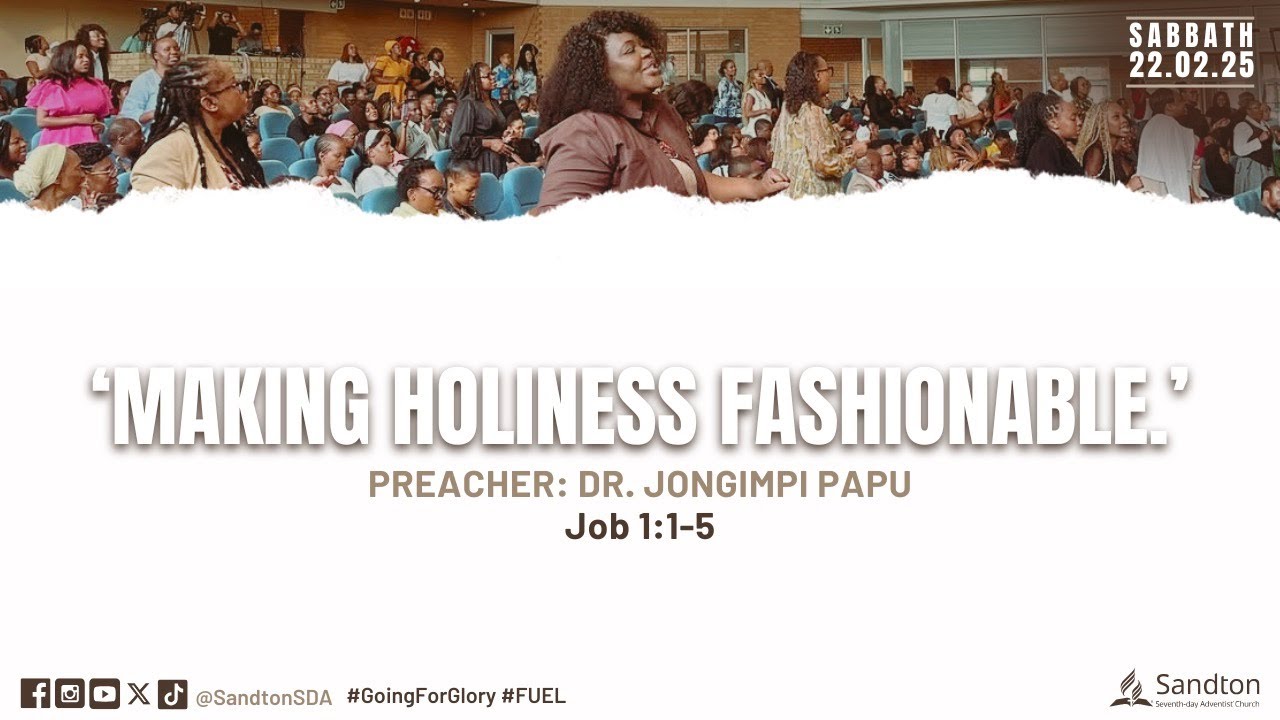 Dr. Jongimpi Papu - Making Holiness Fashionable