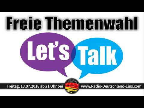 Radio Deutschland Eins 4. Sendung 13.07.2018 (Funk, Böhmermann, GEZ, Abschiebbungen, etc.)