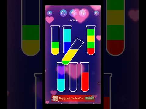 BEST GAME name WATER SORT ClUB π please subscribe π