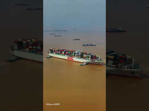 Berthing of ship ⚓🚢 #shortsviral #shorts
