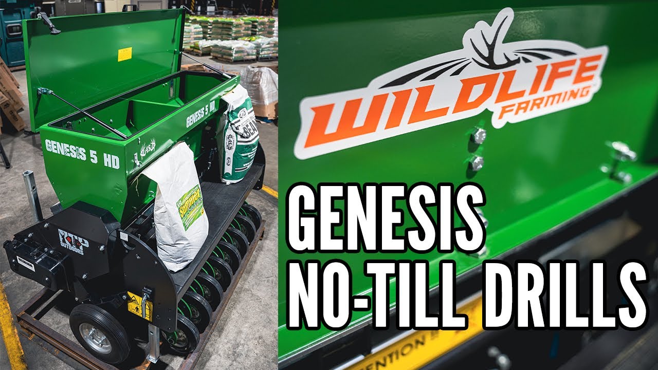 RTP Outdoors Genesis No-Till Drill Can Do It All!