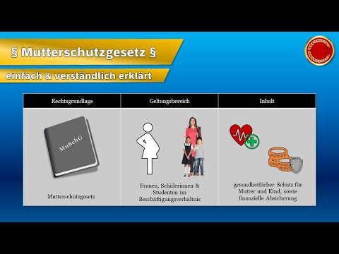 Mutterschutzgesetz - 👨🏼‍🎓 EINFACH ERKLÄRT 👩🏼‍🎓
